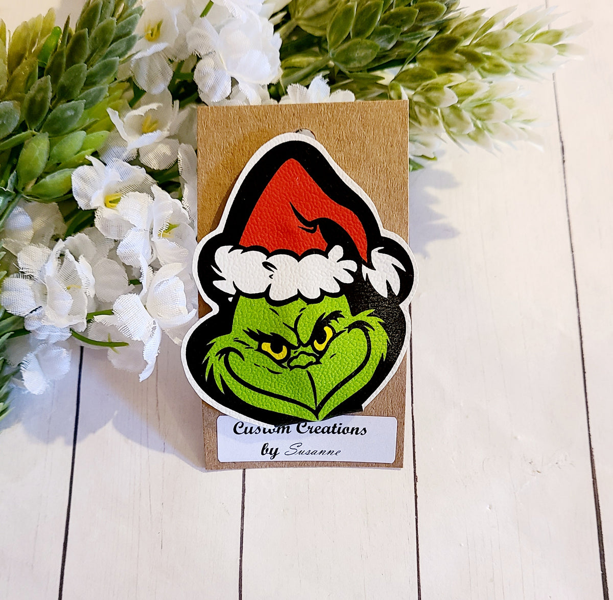 Gr!nch Snap Clip – Custom Creations by Susanne